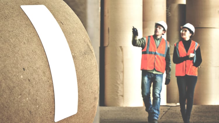 Paper Reel Label: UHF RFID Tag Tracking for Paper Reel Applications